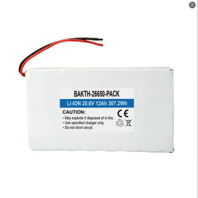 Cina 26650 25,6V 12Ah LiFePO4 Battery Pack per lo stoccaggio dell'energia solare UPS EV RV in vendita