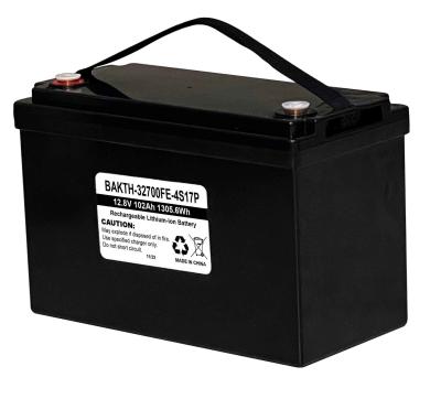 Cina Cicli lunghi Batteria agli ioni di litio ad alta potenza 12V 100Ah Protezione PCM integrata in vendita