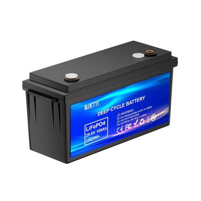 China LiFePO4 Battery 24V 100Ah 2000 long cycles with Protection Circuit Module for sale