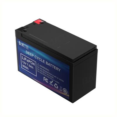 China LiFePo4 Battery Pack Rechargeable Portable 12.8V 7.5Ah LiFePo4 Battery Pack for sale