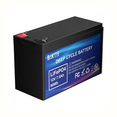 China LiFePo4 Battery Pack Rechargeable Portable 12.8V 7.5Ah LiFePo4 Battery Pack for sale