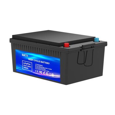 China High Efficiency 24V Lithium Battery 300Ah for Deep Cycle LiFePO4 Lithium Battery for sale