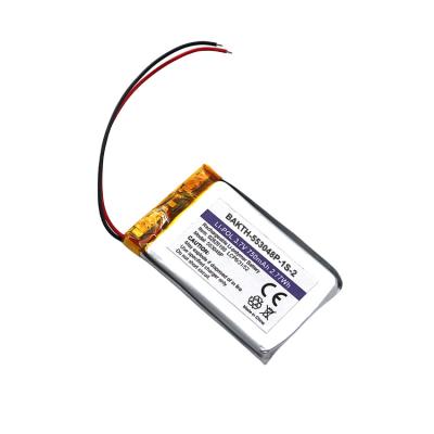 China 503048P Li Polymer Battery Pack 3.7V 750mAh For Electronic Applications for sale