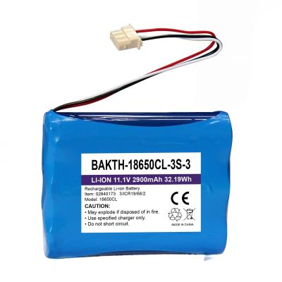 China Rechargeable Custom 18650 Battery Pack 7.2V 2200mAh High Performance for sale