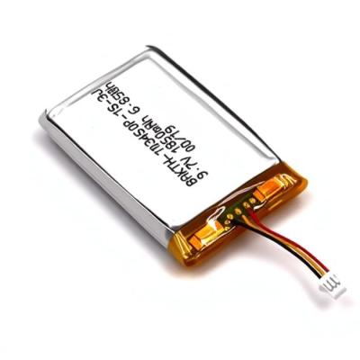 China Paquete de batería de polímero de litio 103450 3.7V 1850mAh recargable para dispositivos portátiles en venta