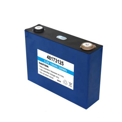 Cina 3.2V 100Ah Voltage LiFePo4 Battery Pack 320Wh Capacità totale per applicazioni pesanti in vendita