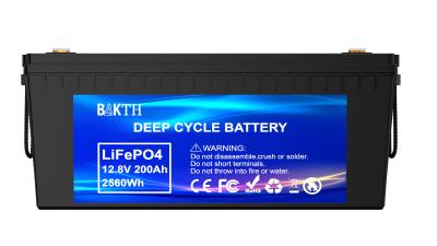 Cina 12.8V-13.6V 200Ah Lifepo4 batteria ricaricabile portatile per i mercati industriali in vendita
