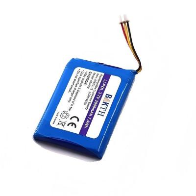 China 2000mAh Li Polymer Battery Pack 654460 3.7V Polymer Battery With JST Connector for sale