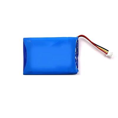 China 2000mAh Li Polymer Battery Pack 654460 3.7V Polymer Battery With JST Connector for sale