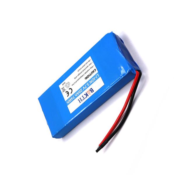 Quality 3.7V 20Ah High Capacity Custom Lithium Batteries Smart Li Ion Battery Pack for sale