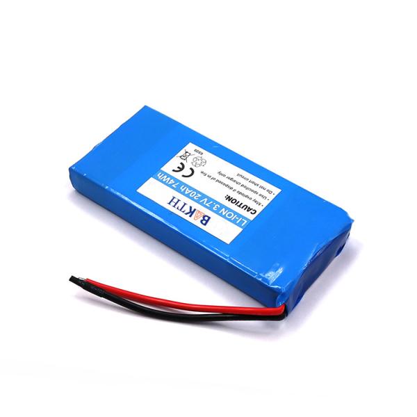 Quality 3.7V 20Ah High Capacity Custom Lithium Batteries Smart Li Ion Battery Pack for sale