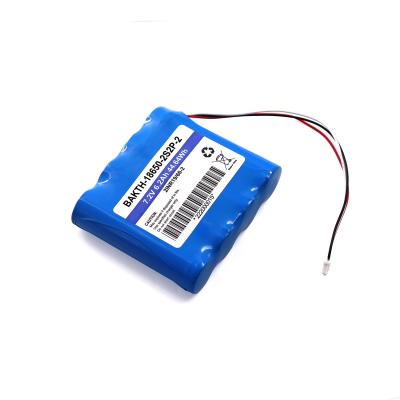 China 18650 Lithium Ion Power Bank Rechargeable Lithium Ion Battery Pack 7.2V 6.2Ah for sale