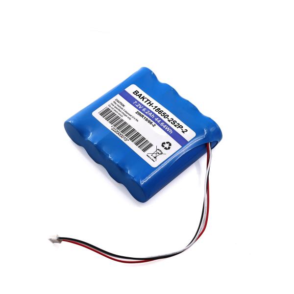 Quality 18650 Lithium Ion Power Bank Rechargeable Lithium Ion Battery Pack 7.2V 6.2Ah for sale