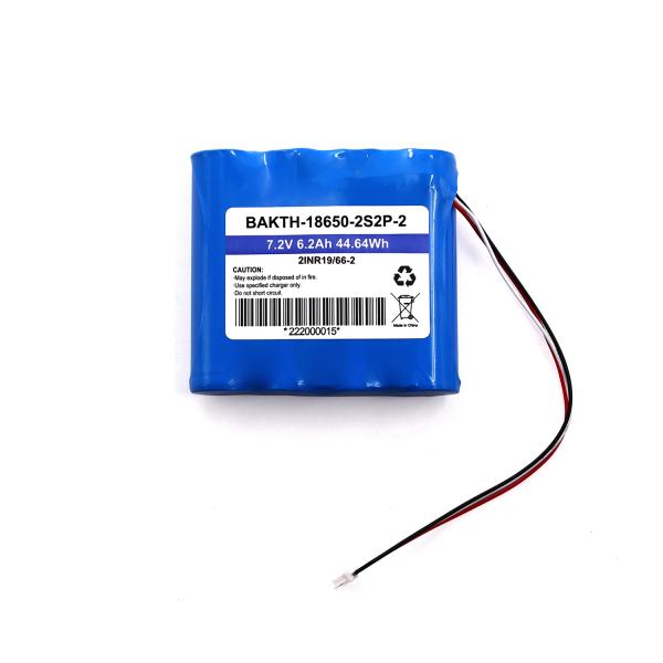Quality 18650 Lithium Ion Power Bank Rechargeable Lithium Ion Battery Pack 7.2V 6.2Ah for sale
