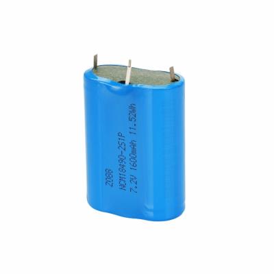 Китай BAK-NCM18490-2S1P Литий-ионный аккумулятор 7.2В 1400мАч для электронных устройств продается
