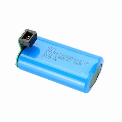 China Customized Lithium Power Pack 7.2V 2500mah Rechargeable Li Ion Battery Pack for sale