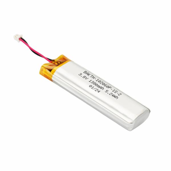 Quality 1380mAh Li Polymer Power Bank BAKTH-102060P-1S-2 Oem For Handheld Measuring for sale