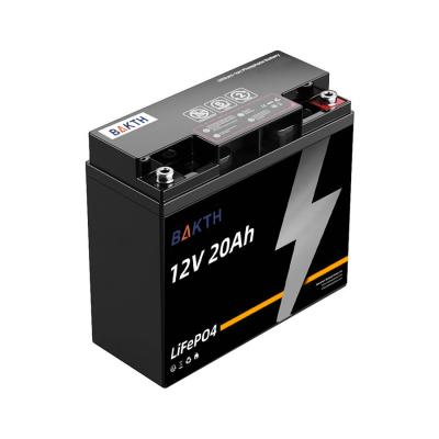China Customized LiFePo4 Battery Pack 12V 20Ah Deep Cycle High Capacity for sale