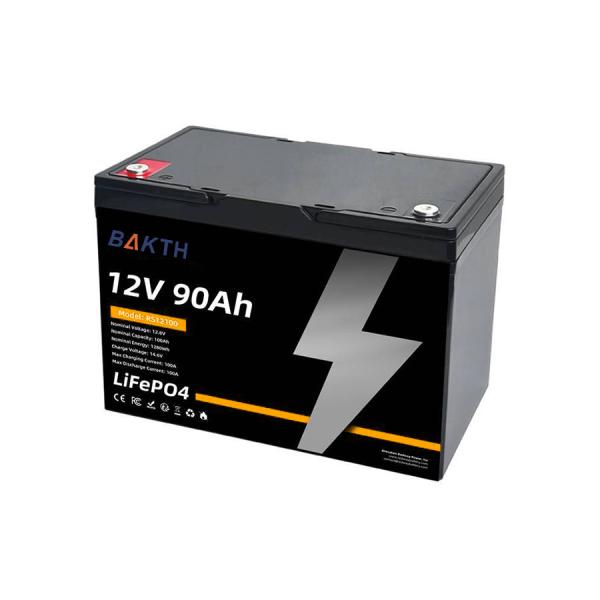 Quality Efficient Lifepo4 Battery Ebike 12V 90Ah Rechargeable High Stability for sale