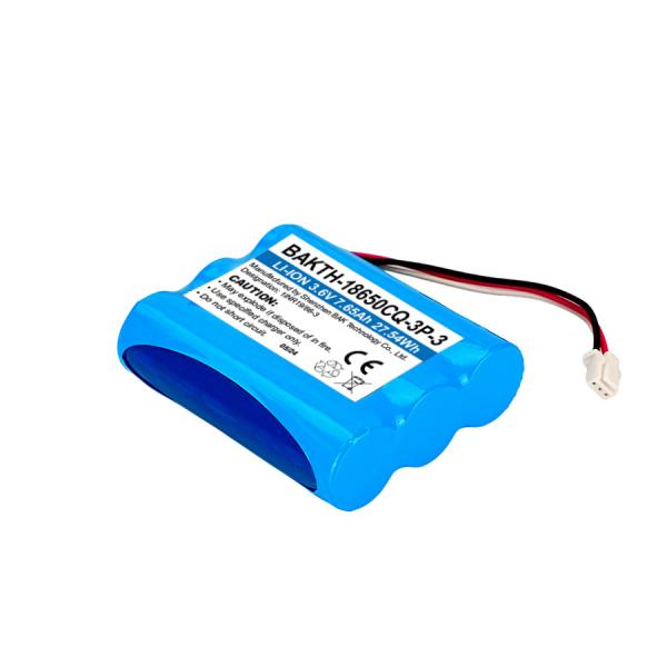 Quality Customized Li Ion Battery Pack BAKTH 18650CQ-3P-3 7650mAh For Eletronics for sale