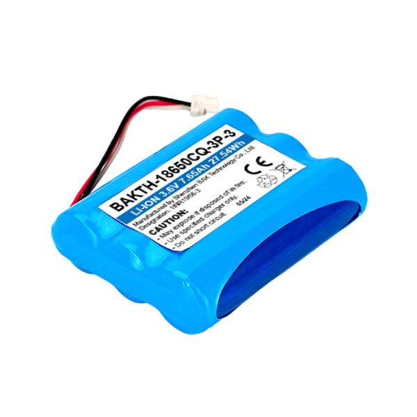 Quality Customized Li Ion Battery Pack BAKTH 18650CQ-3P-3 7650mAh For Eletronics for sale
