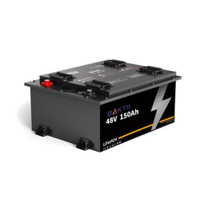 China 48V 150Ah Lifepo4 Battery Pack Advanced BT Monitor High Power Connect for sale