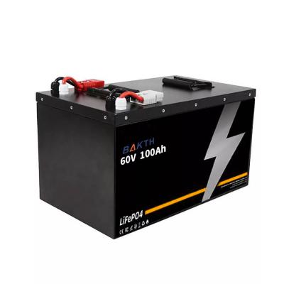 China Customized Lifepo4 Battery Pack 60V 100Ah AGV Lithium Battery OEM ODM With BMS for sale