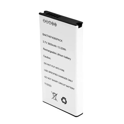 China Universal Lithium Ion Battery Pack Portable 3.7V 3600mAh With Large Capacity for sale