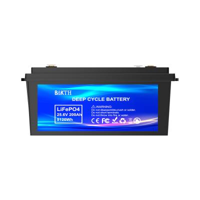 Cina 25.6V 200Ah LiFePO4 Batteria 5120Wh Home Energy Storage in vendita