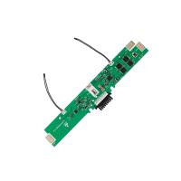 China Advanced Rectangle 4S 14.8V 15A Lithium Battery BMS with Balancing Function for sale
