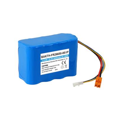 China 8S1P 26650 Cell Design High-Voltage 25.6V 3600mAh Li-ion Battery Pack for Industrial Sensors for sale