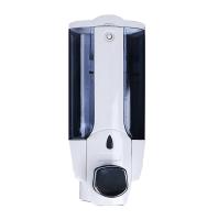 China Wall Mounted 350ml ABS Plastic Foam Soap Dispenser Manual Kitchen Bathroom for sale