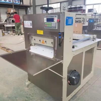 China Lamb Beef Roll Industrial Meat Cutting Machine Corrosion Resistant 100-300kg/H for sale