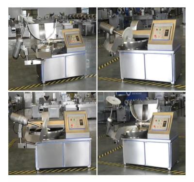 China 80L Automatic Commercial Bowl Cutter And Chopper For Meat Vegetables And Sausage Making for sale
