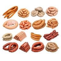 China Fresh And Fermented Sausage Production Line With Precision Cutting Function for sale