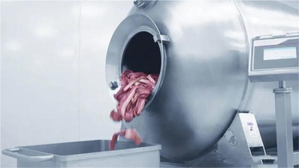 Quality Industrial Vacuum Meat Tumbler Meat Processing Sausage Production Line for sale