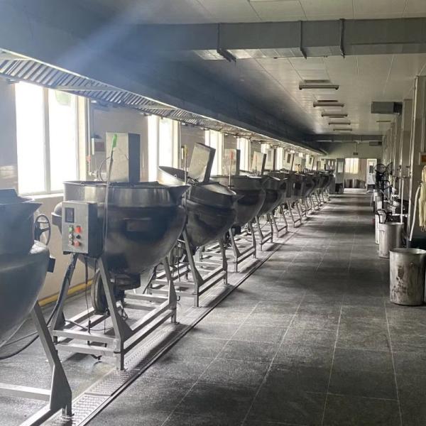 Quality High Efficiency Industrial Steam Kettle For Food Sauces And Jam Production for sale