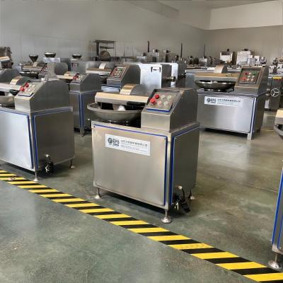 China Cortadora y mezcladora de carne potente para plantas de fabricación de alimentos a escala industrial en venta