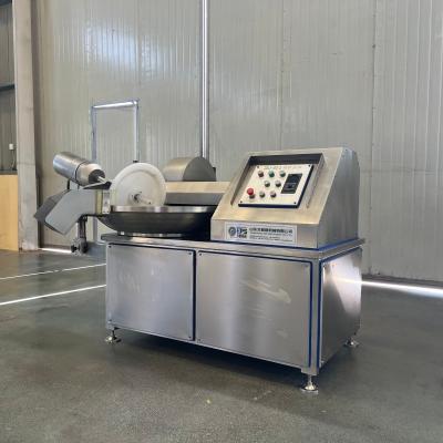 Китай Нержавеющая сталь 40L Bowl Cutter Machine для эффективных промышленных линий переработки пищевых продуктов продается