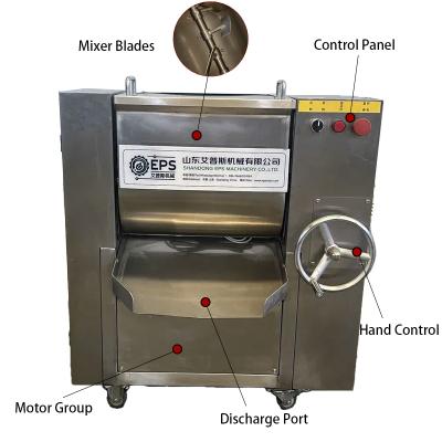 China 20-50kg Electric Stainless Steel Small Stuffing Mixer Meat Processing Machine Sausage Stuffing for sale