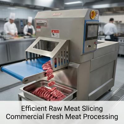 China Easy-to-Operate Automatic Frozen Meat Dicer For Industrial Use for sale