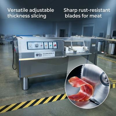 China Commercial Electric Fresh Meat Slicing Machine With High Efficiency for sale