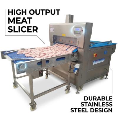 China Meat Cutting Machine Featuring Full Stainless Steel Waterproof Construction And Sharp Rust Resistant Blades For Meat Slicing for sale