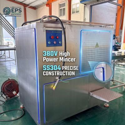 China Hot Sale Pet Food Production Line Stainless Steel Industrial Meat Mincer Heavy-duty Meat Grinder for sale