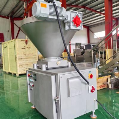 China High Capacity Pet Meat Strip Extruder Single Screw Cold Machine for sale