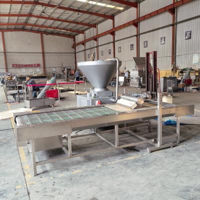 China Twin Screw Pet Meat Strip Extruder | PLC Control High Efficiency Machine for sale