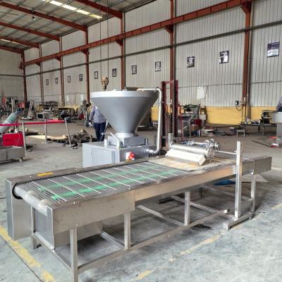China Cold Extrusion Pet Meat Strip Machine for Fresh Meat Processing for sale