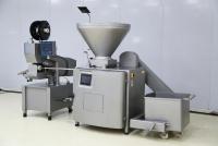 China AKCDK-120 Automatic Sausage Clipper Machine Servo Driven 70-100 pcs min Ham Casing for sale