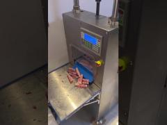 Meat cutting machine CNC 2-roll slicer