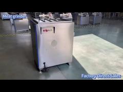 Electric Stainless Steel Meat Grinder Machine 4KW Low Noise Easy Cleaning